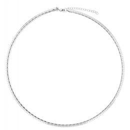Adelia&acute;s Kette ohne Anh&auml;nger ADELIA&acute;S "Damen Edelstahl Collierkette Halskette" Gr. 45, silber, Halsketten, Damen, 45, Edelstahl