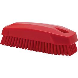 vikan Hand- und Nagelb&uuml;rste S, hart, VE 25 Stk, rot