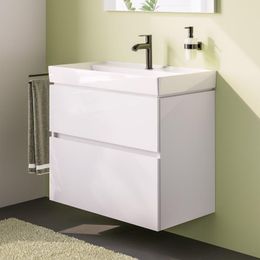 Villeroy & Boch Villeroy & Boch Collaro Waschtisch, evineo ineo5 evo Unterschrank B: 80 cm, 2 Ausz&uuml;ge, mit Griffmulde,, 4A338101+BE0724WH,
