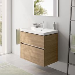 Villeroy & Boch Villeroy & Boch Avento Waschtisch, evineo ineo5 evo Unterschrank B: 78 cm, 2 Ausz&uuml;ge, mit Griffmulde,, 415680R1+BE0724OA,