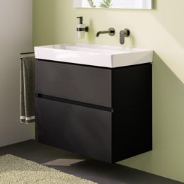 Villeroy & Boch Villeroy & Boch Collaro Waschtisch, evineo ineo5 evo Unterschrank B: 80 cm, 2 Ausz&uuml;ge, mit Griffmulde,, 4A3383RW+BE0724BM,
