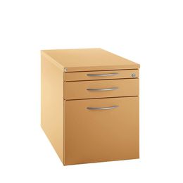 HANNA - Rollcontainer, 1 Utensilienschub, 1 Materialschub, 1 H&auml;ngeregistratur, Dekor Buche kaiserkraft