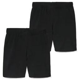 V&eacute;ro Moda Radlerhose VERO MODA "VMMAXI BIKER SHORTS 2PACK NOOS", Damen, Gr. M (38), N-Gr, schwarz, Jersey, Obermaterial: 95% Baumwolle, 5% Elasthan, unifarben, slim fit, Hosen Radlerhose