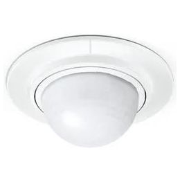 Schalter Steinel "IS 360-1", wei&szlig;, B:7,8cm L:8,9cm, Kunststoff, Schalter, Bewegungsmelder, 360 Bewegunsgsensor, 4m Reichweite, Deckenmontage, Au&szlig;en-&Innen