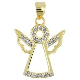 Adelia&acute;s Kettenanh&auml;nger ADELIA ́S "hochwertiger Schmuck Anh&auml;nger aus 925 Sterling Silber", gold, Schmuckanh&auml;nger, Damen, Silber 925 (Sterlingsilber), Kettenanh&auml;nger