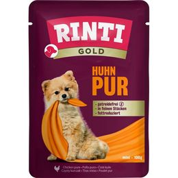 Rinti Hundefutter 'gold' Huhn Pur 100 g