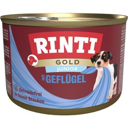 Rinti Hundefutter 'gold' Junior Gefl&uuml;gel 185 g
