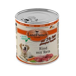 LANDFLEISCH Hundefutter 'Classic' Rind mit Reis 800 g
