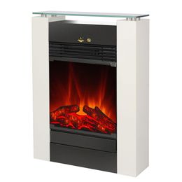El Fuego Elektrokamin 'Tessin' wei&szlig; 2 kW