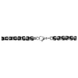 Adelia&acute;s Kette ohne Anh&auml;nger ADELIA ́S "Herren Halskette &ndash; K&ouml;nigskette aus Edelstahl 70 cm", schwarz, Halsketten, Herren, 70cm, Edelstahl, Ein stilvolles Geschenk f&uuml;r besondere Momente