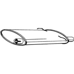 BOSAL Endschalld&auml;mpfer 235009