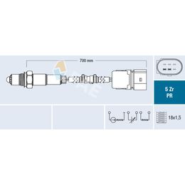 FAE Lambdasonde 75037 f&uuml;r HYUNDAI Bentley