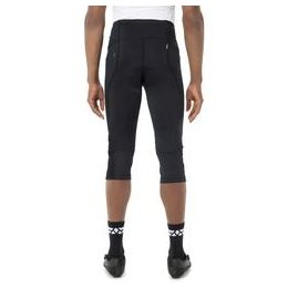 Fahrradhose Vaude "MEN'S MATERA 3/4 TIGHTS", Herren, Gr. 4XL, N-Gr, schwarz, Obermaterial: 74% Polyester, 26% Elasthan, Hosen Fahrradhose, 3/4-L&auml;nge, bequeme Passform