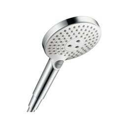 Hansgrohe Handbrause Raindance Select S 120 Brausekopf d= 125mm, 3jet, wei&szlig; chrom (26530400)