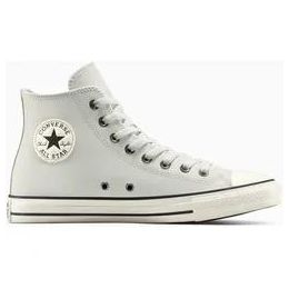 Sneaker Converse "CHUCK TAYLOR ALL STAR", Herren, Gr. 38, barely grau, egret, schwarz, Leder, Schuhe Sneaker, aus Leder