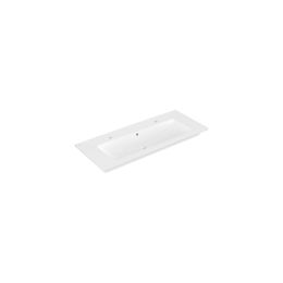 Villeroy & Boch V&B M&ouml;belwaschtisch VENTICELLO 120x50, 2 Hahnl&ouml;cher, mit &Uuml;berlauf, wei&szlig; ; Villeroy & Boch (4104CK01)