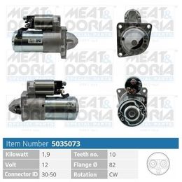MEAT & DORIA MEAT & DORIA Starter 5035073 f&uuml;r Opel GM MITSUBISHI