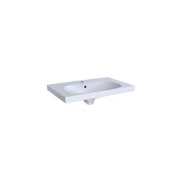 Geberit Waschtisch Acanto 75x48,2cm, m Abl, m Hahnl., m &Uuml;L, we. (500622012)