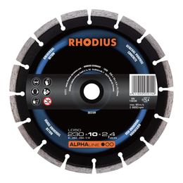 Rhodius ALPHAline LD50 Diamanttrennscheibe 230 x 10,0 x 2,4 x 22,23 mm (303189)