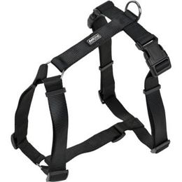 AniOne H-Geschirr Classic Nylon schwarz XL