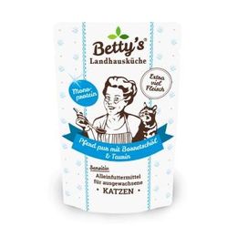 Betty's Landhausk&uuml;che Frischebeutel Pferd Pur 12x 100g f&uuml;r Katze