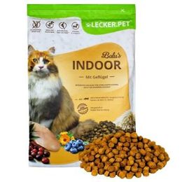 LYRA PET Lecker.Pet Balu's Indoor Gefl&uuml;gel Katzenfutter Trockenfutter Vollnahrung 2,5 kg