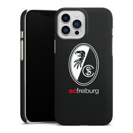 DeinDesign iPhone 13 Pro Max Handy Premium Case Smartphone Handyh&uuml;lle Schutzh&uuml;lle matt Sc Freiburg Official Licensed Product Coat Of Arms Premium Case