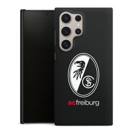 DeinDesign Galaxy S24 Ultra Handy Premium Case Smartphone Handyh&uuml;lle Schutzh&uuml;lle matt Sc Freiburg Official Licensed Product Coat Of Arms Premium Case