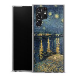 DeinDesign Galaxy S22 Ultra Handy Silikon H&uuml;lle Case transparent Handyh&uuml;lle Kunst Painting Silikon Case