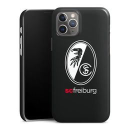 DeinDesign iPhone 12 Pro Handy Premium Case Smartphone Handyh&uuml;lle Schutzh&uuml;lle gl&auml;nzend Sc Freiburg Official Licensed Product Coat Of Arms Premium Case