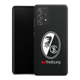 DeinDesign Galaxy A52s 5G Handy Premium Case Smartphone Handyh&uuml;lle Schutzh&uuml;lle matt Coat Of Arms Official Licensed Product Sc Freiburg Premium Case