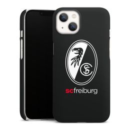 DeinDesign iPhone 13 Handy Premium Case Smartphone Handyh&uuml;lle Schutzh&uuml;lle matt Sc Freiburg Official Licensed Product Coat Of Arms Premium Case