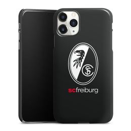 DeinDesign iPhone 11 Pro Max Handy Premium Case Smartphone Handyh&uuml;lle Schutzh&uuml;lle gl&auml;nzend Sc Freiburg Official Licensed Product Coat Of Arms Premium Case