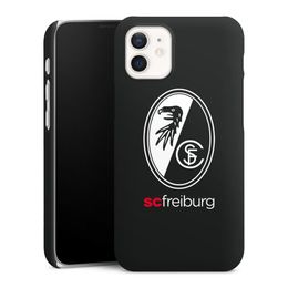 DeinDesign iPhone 12 mini Handy Premium Case Smartphone Handyh&uuml;lle Schutzh&uuml;lle matt Sc Freiburg Official Licensed Product Coat Of Arms Premium Case