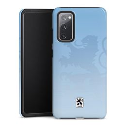 DeinDesign Galaxy S20 FE 5G Handy Panzer Handyh&uuml;lle robuste Outdoor H&uuml;lle Schutzh&uuml;lle gl&auml;nzend Tsv 1860 M&uuml;nchen Official Licensed Product Logo Tough Case