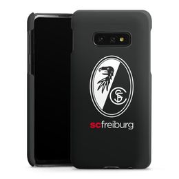 DeinDesign Galaxy S10e Handy Premium Case Smartphone Handyh&uuml;lle Schutzh&uuml;lle matt Sc Freiburg Official Licensed Product Coat Of Arms Premium Case
