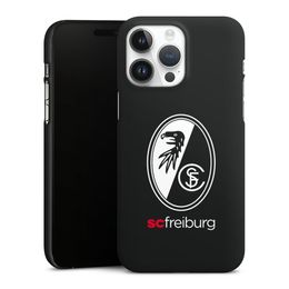 DeinDesign iPhone 14 Pro Max Handy Premium Case Smartphone Handyh&uuml;lle Schutzh&uuml;lle matt Sc Freiburg Official Licensed Product Coat Of Arms Premium Case