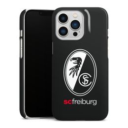 DeinDesign iPhone 13 Pro Handy Premium Case Smartphone Handyh&uuml;lle Schutzh&uuml;lle gl&auml;nzend Sc Freiburg Official Licensed Product Coat Of Arms Premium Case