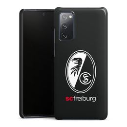 DeinDesign Galaxy S20 FE Handy Premium Case Smartphone Handyh&uuml;lle Schutzh&uuml;lle gl&auml;nzend Sc Freiburg Official Licensed Product Coat Of Arms Premium Case