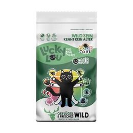 Lucky Lou Trockenfutter Katze, Senior, Gefl&uuml;gel und Wild 9 kg