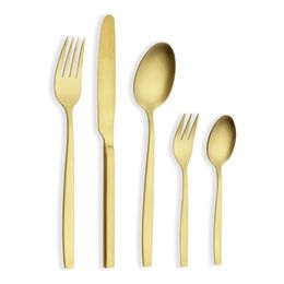 ECHTWERK Besteck Set "Positano" 30tlg gold