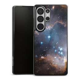 DeinDesign Galaxy S25 Ultra Handy Slim Case extra d&uuml;nn Silikon Handyh&uuml;lle schwarz H&uuml;lle Star Galaxy Weltall Silikon Slim Case