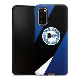 DeinDesign Galaxy S20 Handy Panzer Handyh&uuml;lle robuste Outdoor H&uuml;lle Schutzh&uuml;lle matt Official Licensed Product Dsc Arminia Bielefeld Tough Case