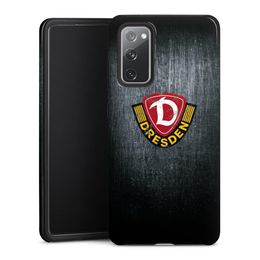 DeinDesign Galaxy S20 FE 5G Handy Panzer Handyh&uuml;lle robuste Outdoor H&uuml;lle Schutzh&uuml;lle gl&auml;nzend Sgd Official Licensed Product Sg Dynamo Dresden Tough Case
