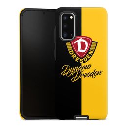 DeinDesign Galaxy S20 Handy Panzer Handyh&uuml;lle robuste Outdoor H&uuml;lle Schutzh&uuml;lle matt Sg Dynamo Dresden Official Licensed Product Sgd Tough Case