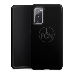 DeinDesign Galaxy S20 FE 5G Handy Panzer Handyh&uuml;lle robuste Outdoor H&uuml;lle Schutzh&uuml;lle gl&auml;nzend 1. Fc N&uuml;rnberg Logo 1. Fcn Tough Case