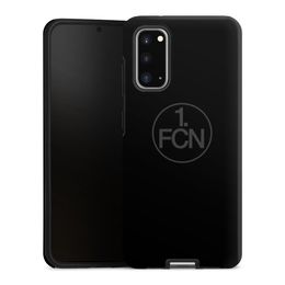 DeinDesign Galaxy S20 Handy Panzer Handyh&uuml;lle robuste Outdoor H&uuml;lle Schutzh&uuml;lle matt 1. Fcn 1. Fc N&uuml;rnberg Logo Tough Case