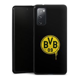 DeinDesign Galaxy S20 FE Handy Silikon H&uuml;lle Case schwarz Handyh&uuml;lle Official Licensed Product Borussia Dortmund Bvb