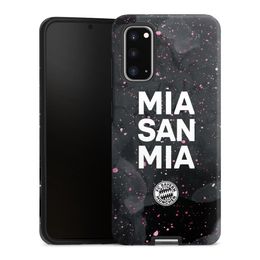 DeinDesign Galaxy S20 Handy Panzer Handyh&uuml;lle robuste Outdoor H&uuml;lle Schutzh&uuml;lle matt Mia San Mia Girl Style Fc Bayern M&uuml;nchen Tough Case