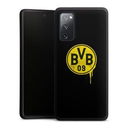 DeinDesign Galaxy S20 FE Handy Premium Silikon H&uuml;lle Handyh&uuml;lle schwarz Case Official Licensed Product Borussia Dortmund Bvb Silikon Premium Case